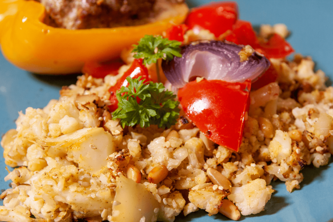 Rezept: Blumenkohlreis mit Nüssen blumencool.de